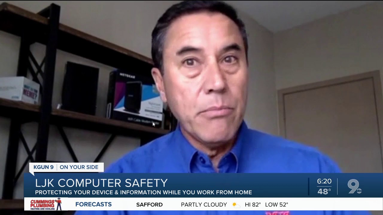 Dangers of using your home computer for work - YouTube