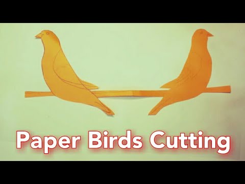 How to make bird with paper || easy paper bird making || easy paper ...