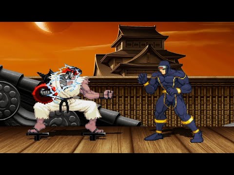 CYBORG RYU vs CYCLOPS - High Level Awesome Fight! - YouTube