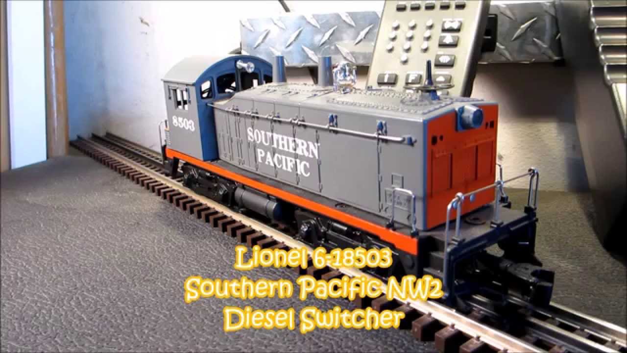 Lionel SP NW2 6-18305 TMCC UpGrade Demo - YouTube