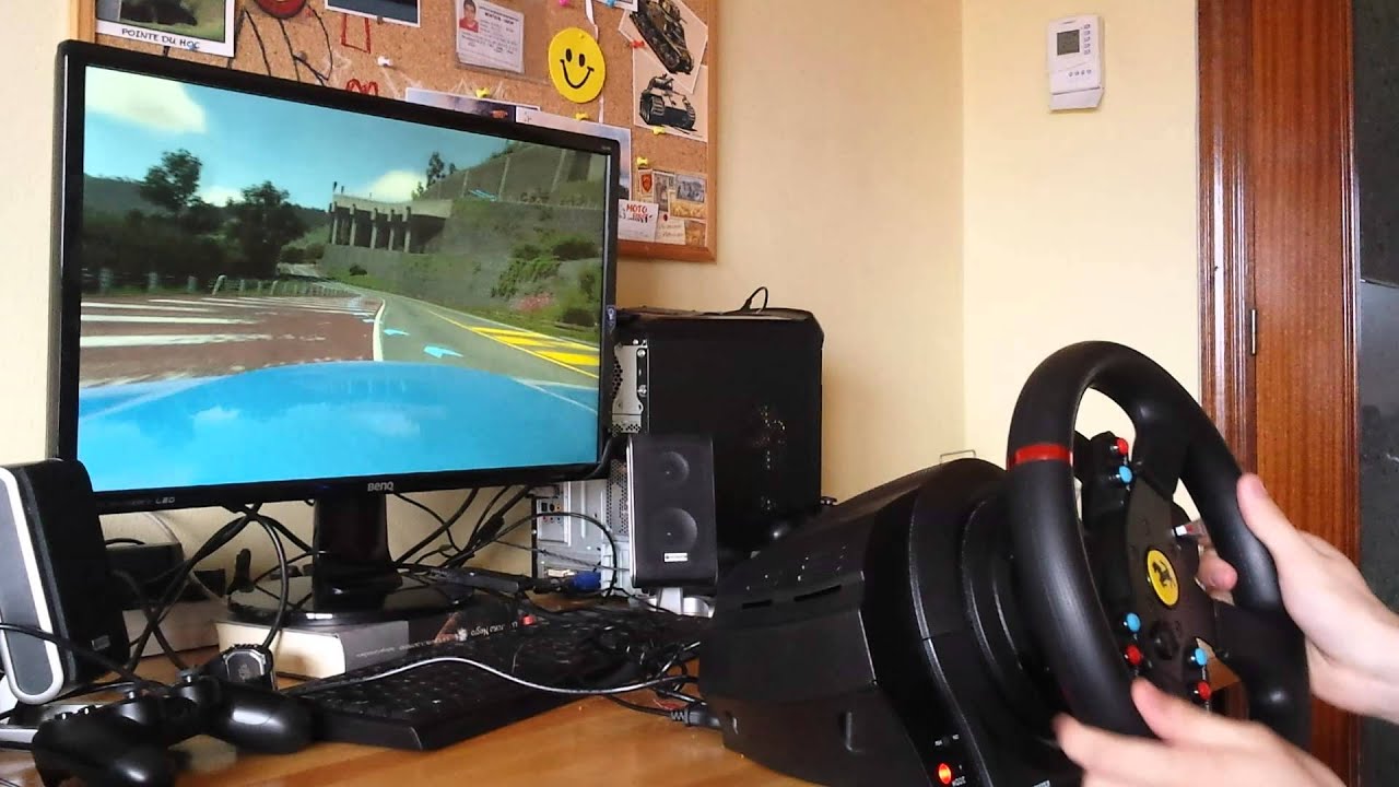Thrustmaster T300 GTE + Driveclub + Sideways - YouTube