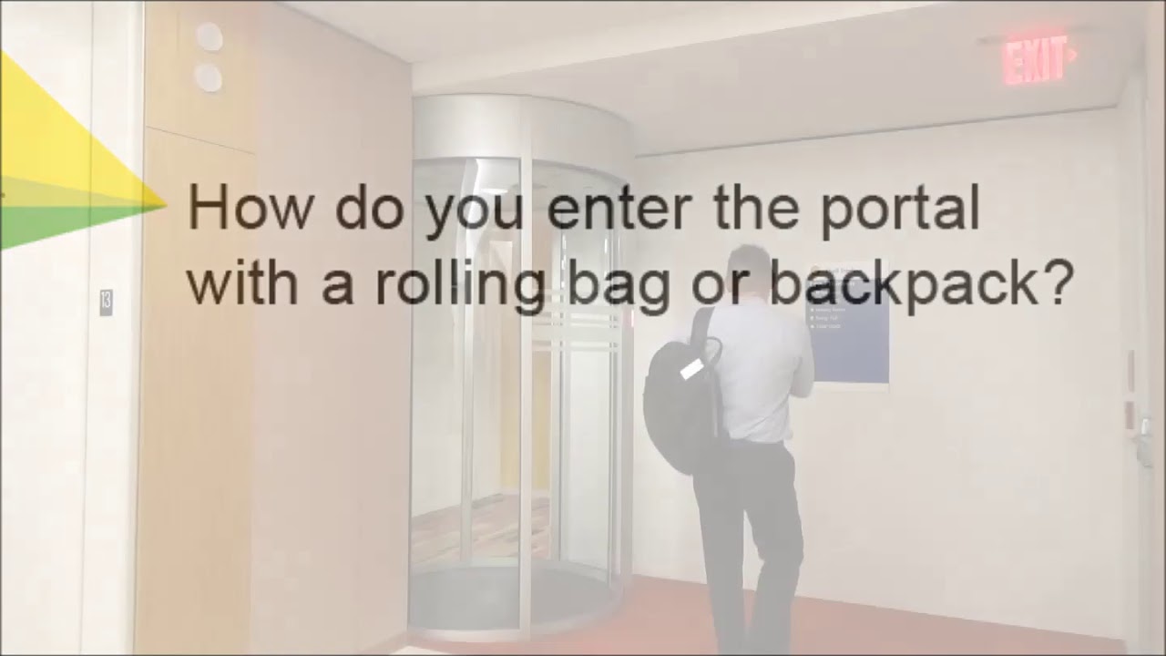 Man Trap (Security Portal) End User Orientation - YouTube