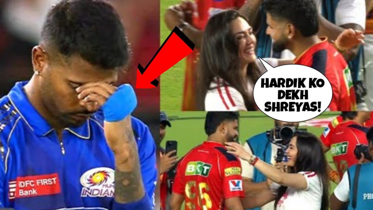 Hardik Pandya Badly Crying when Punjab Kings Beat Mumbai Indians in ...