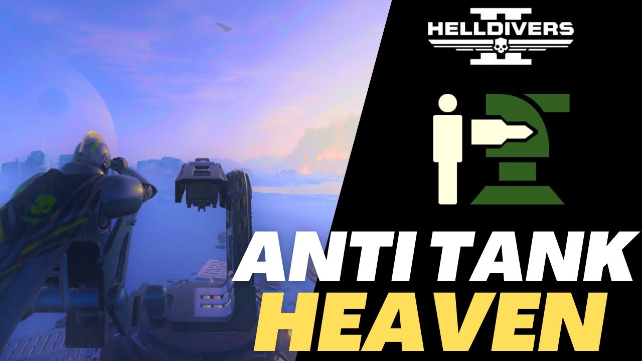 The Anti Tank Emplacement Is THE BEST Strategem Against Bots In Helldivers 2 [Super Helldive ...