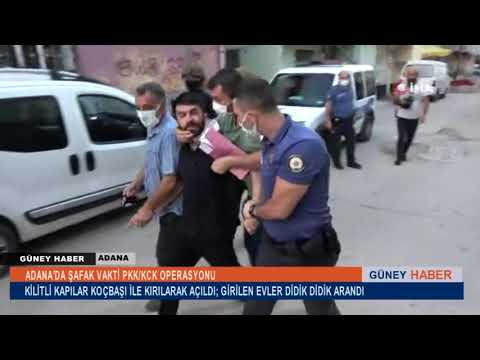 ADANA’DA ŞAFAK VAKTİ PKK/KCK OPERASYONU