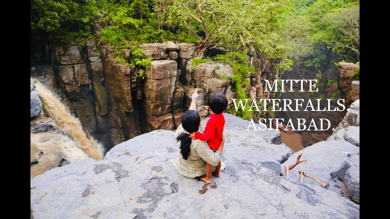Mitte Waterfalls,Beautiful waterfall in Asifabad district(Telangana ...