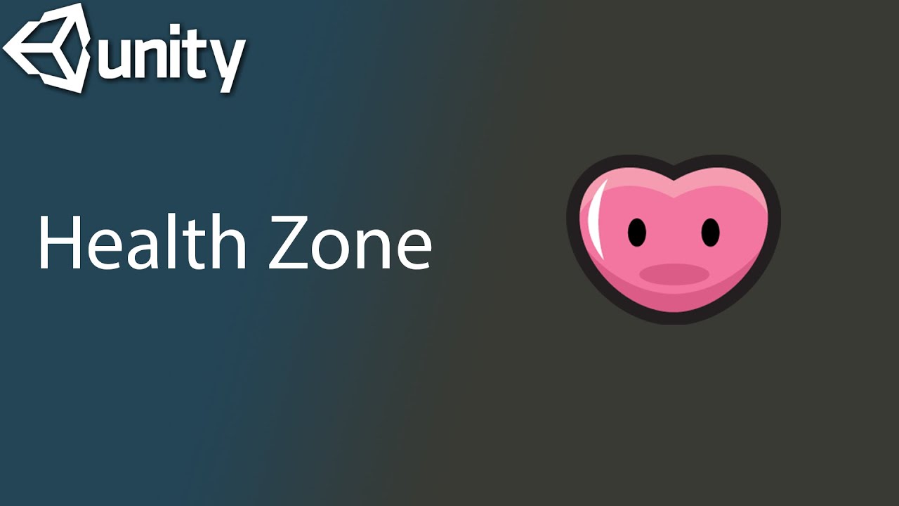 How To Make Health Zone in Unity 2D - YouTube