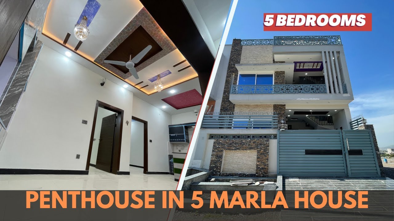 5 Marla Ultra Designer House For Sale || 5 Marla Modern Design House ...