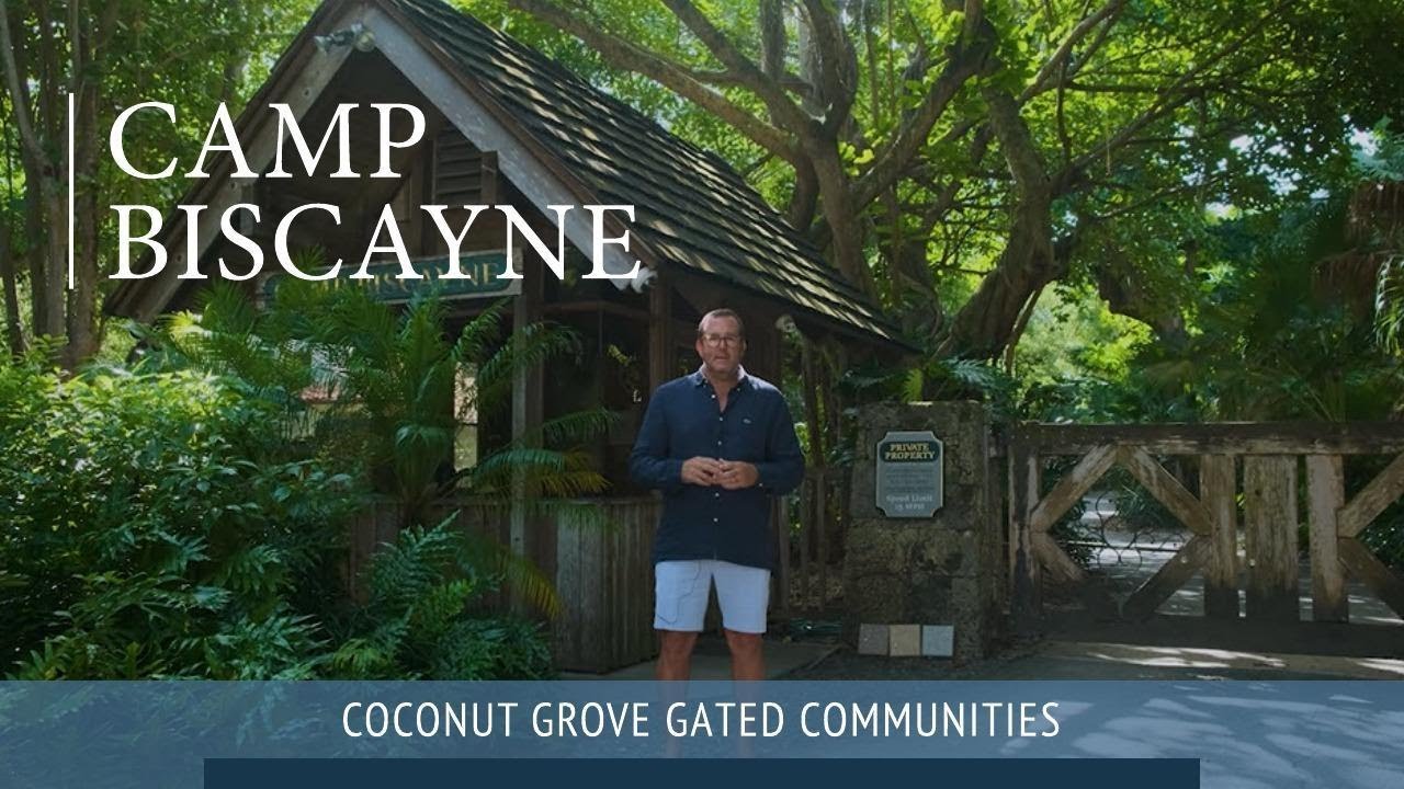 Camp Biscayne Gated Community In Coconut Grove - YouTube