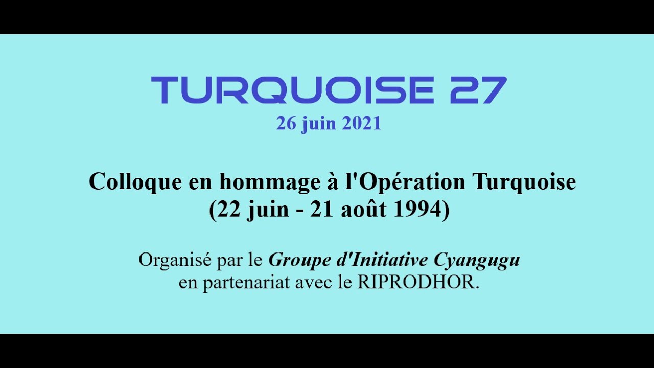 TURQUOISE 27-Colloque en hommage aux soldats français et africains de l ...