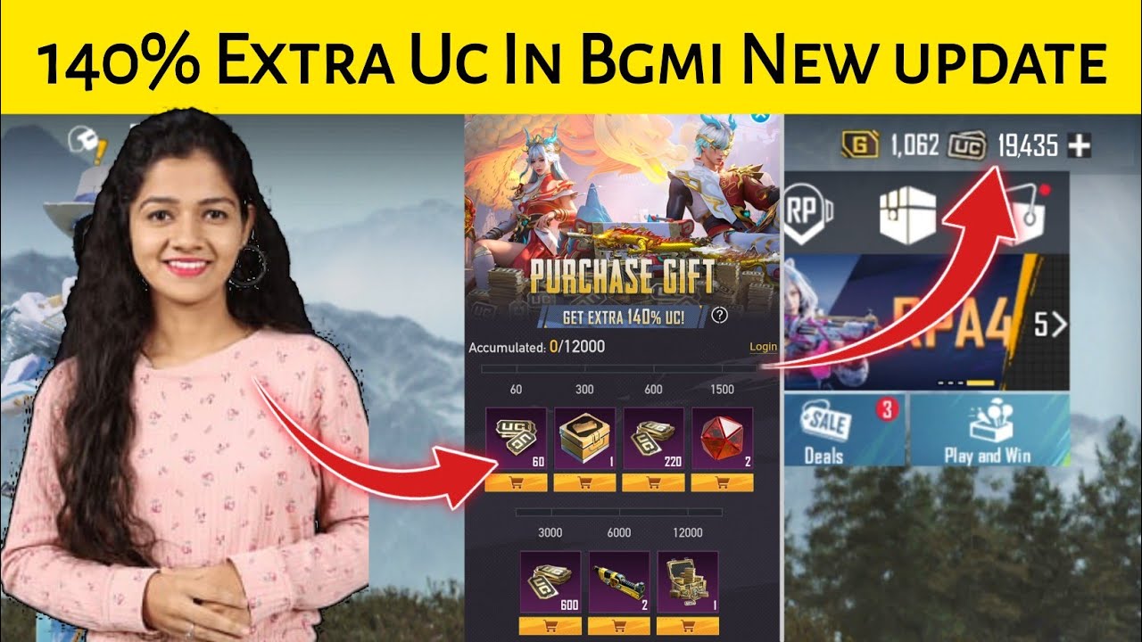 New Update Uc Purchase Extra | Bgmi uc buy New invent | How To uc buy ...