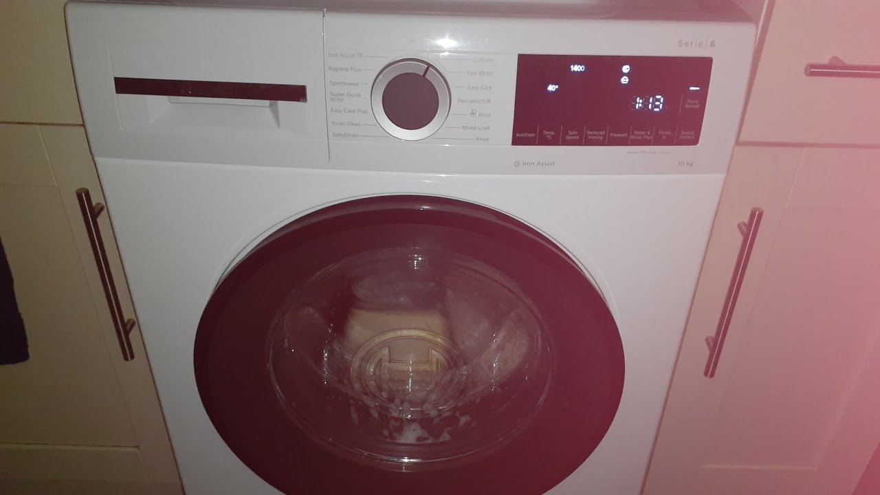 Demostration Video Of How To Use A Washing Machine At Home - YouTube