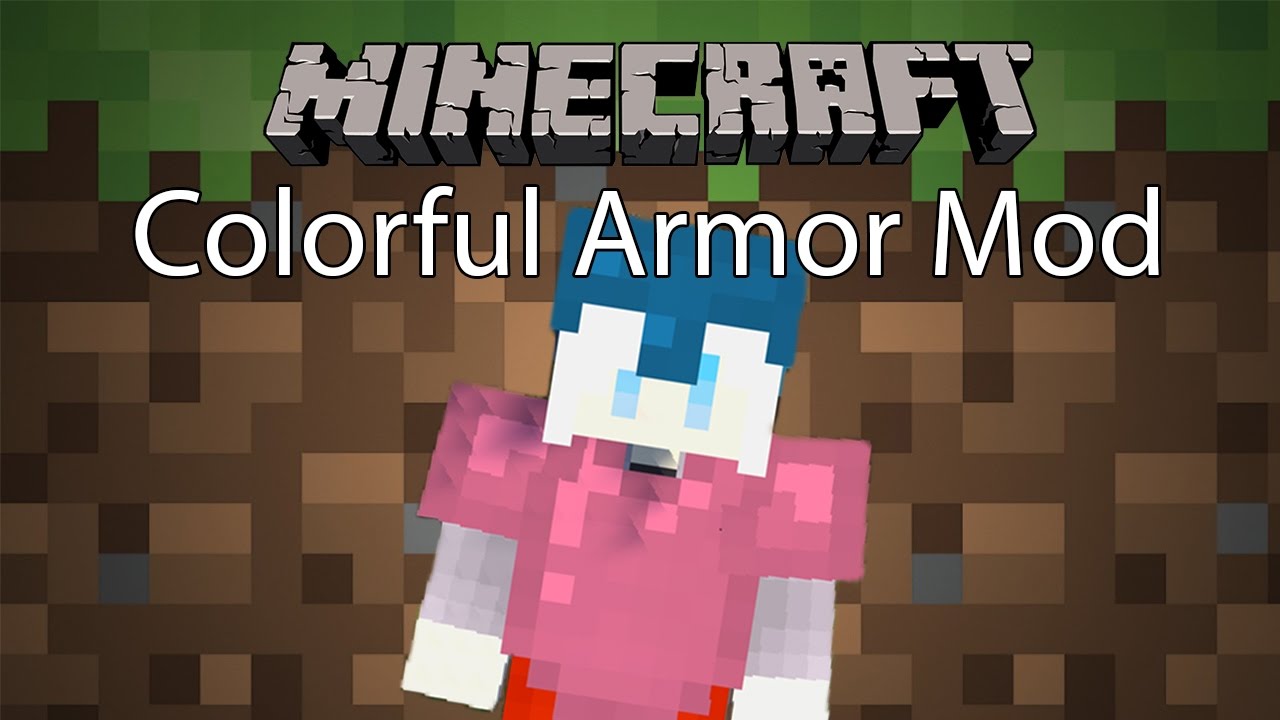 Minecraft Mod รีวิว - Mod เกราะหลากสี | Colorful Armor Mod [1.10.2 ...