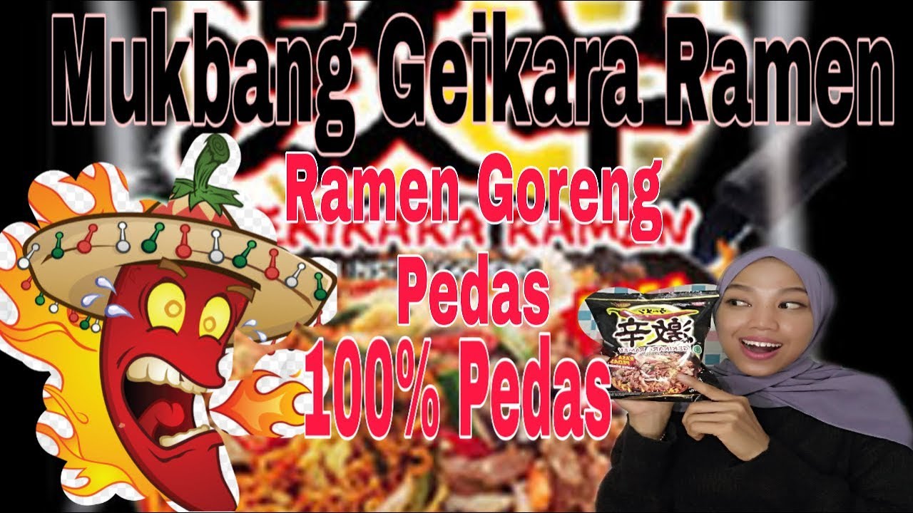 Mukbang Geikara Ramen - YouTube