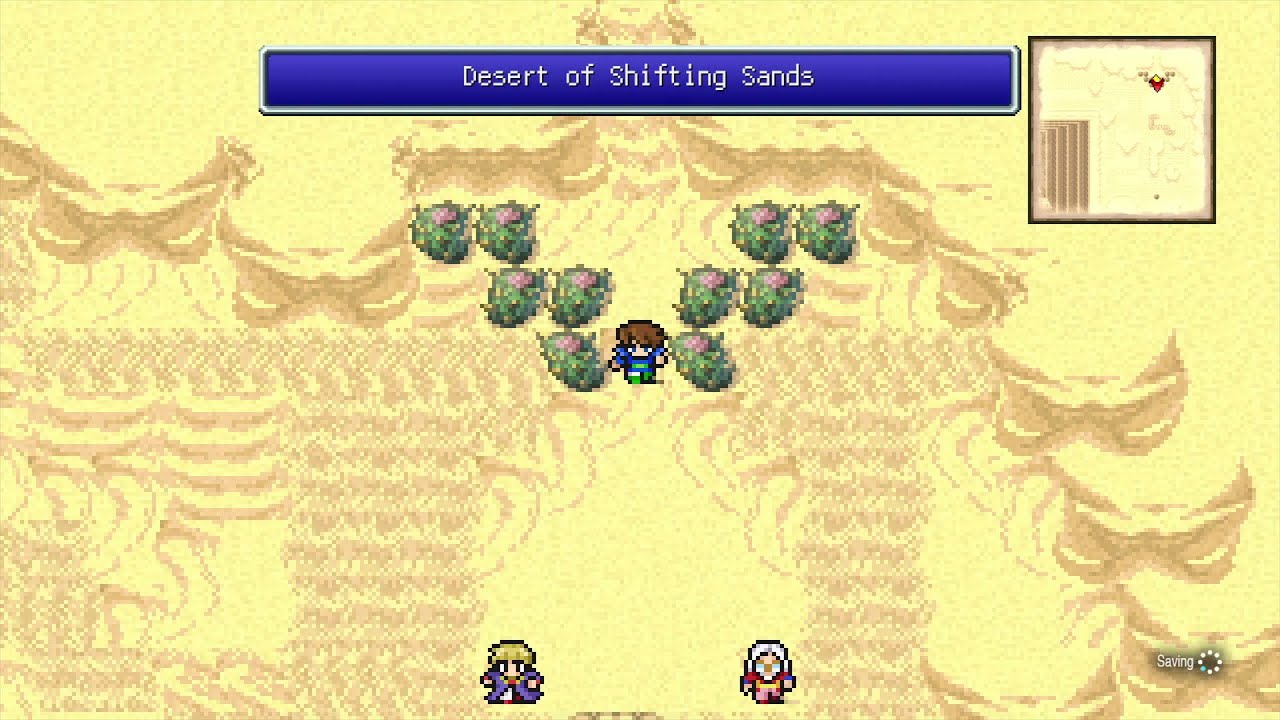 Get Past the Desert of Shifting Sands Maze in Final Fantasy V - YouTube