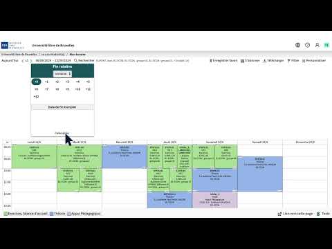 Découvre TimeEdit, ton gestionnaire horaire à l'ULB