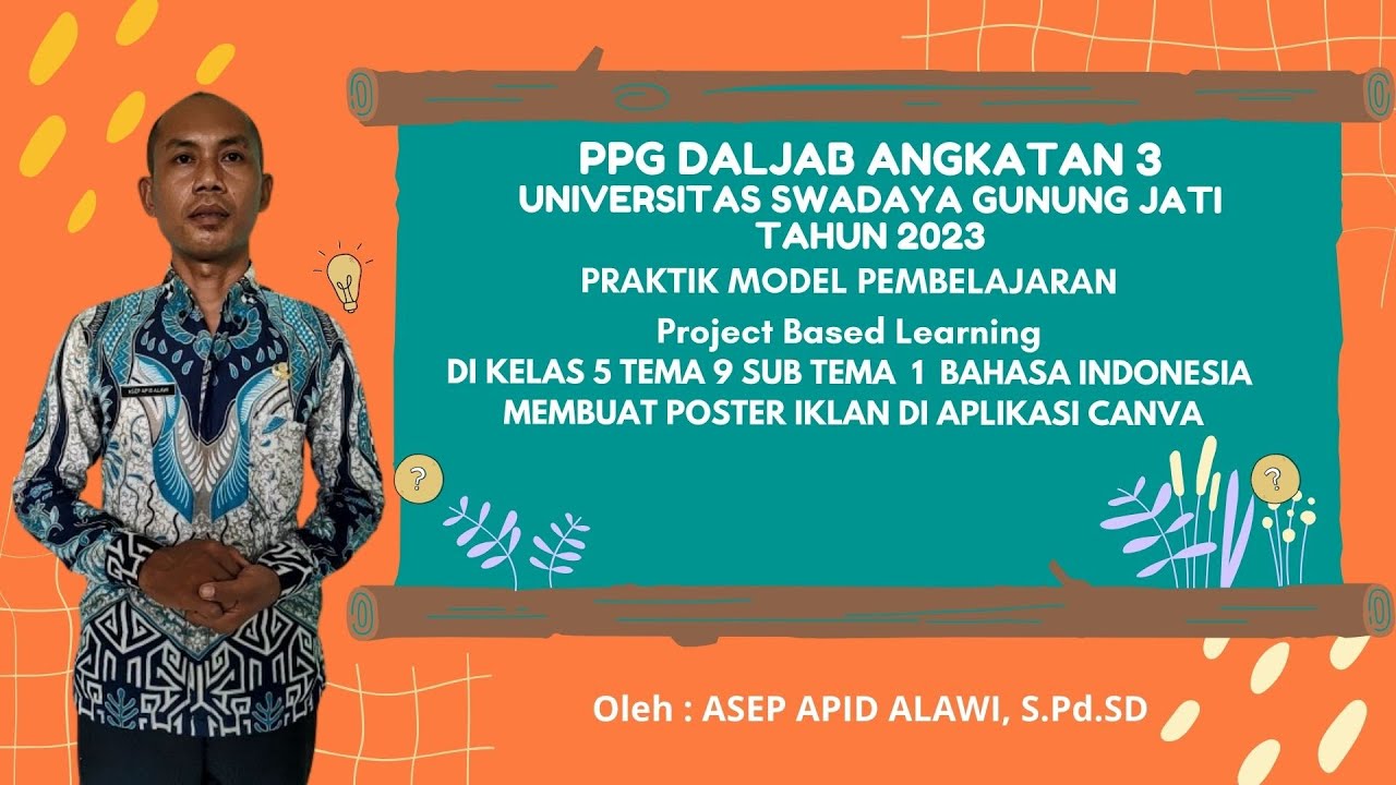 Video Model Pembelajaran Pjbl Tentang Poster Iklan - YouTube