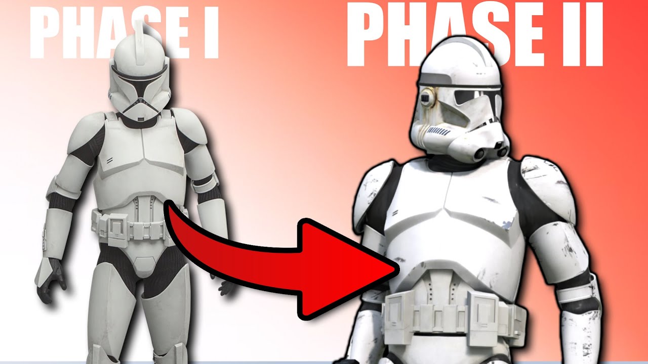 Why Clones moved to PHASE II armor - YouTube