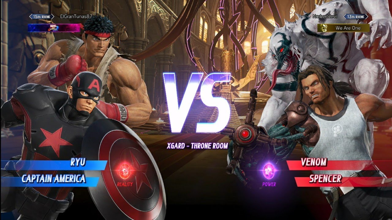 Marvel Vs. Capcom Infinite XBOX ONE - Ranked Captain America & Ryu ...