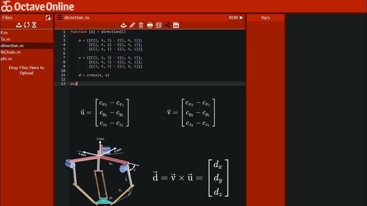 CINEMÁTICA DIRECTA DE #ROBOTS PARALELOS (III) | zDynamics - YouTube