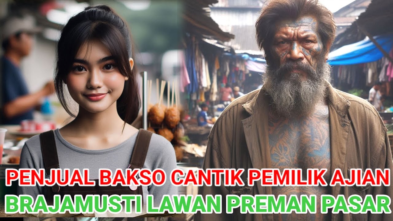 KISAH NYATA PENJUAL BAKSO CANTIK PEMILIK AJIAN BRAJAMUSTI LAWAN PREMAN ...