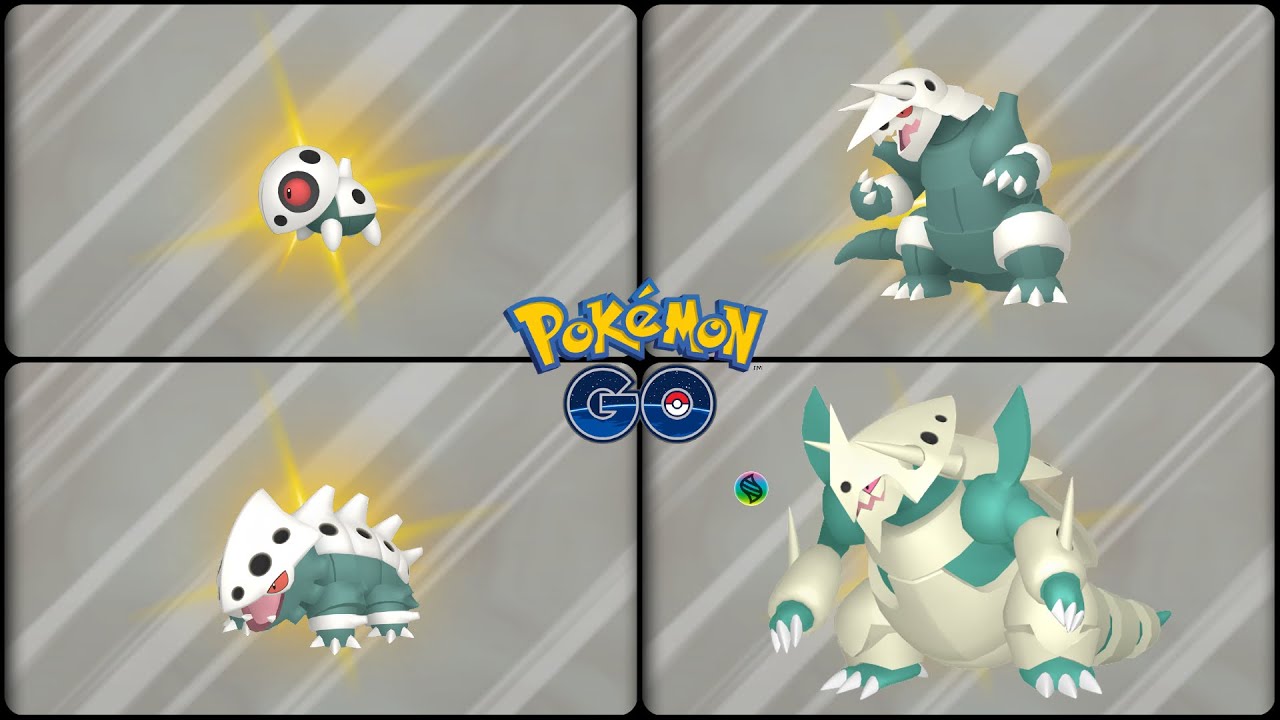Shiny Aron Evolution