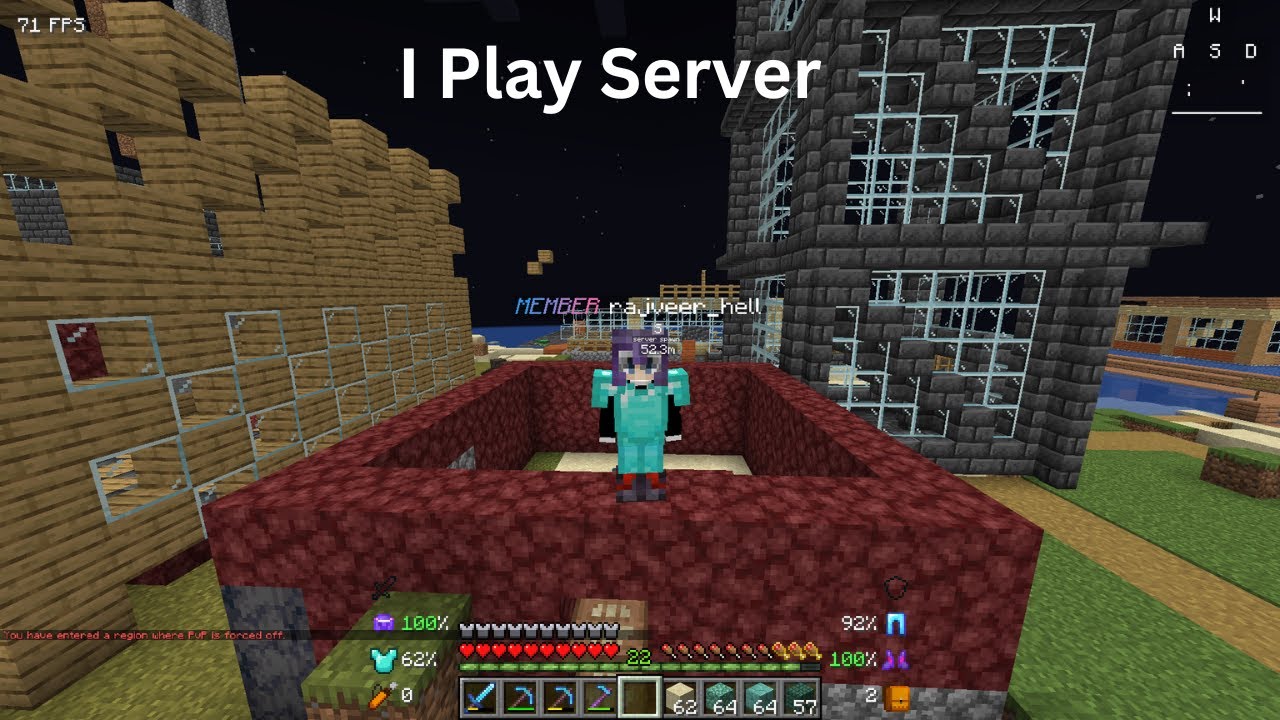 Minecraft Live in Best Builder Server || java+pe || - YouTube