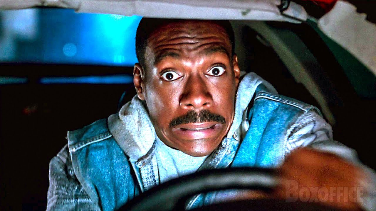 A perseguição de carro mais louca de Axel Foley | Um Tira da Pesada 3 ...