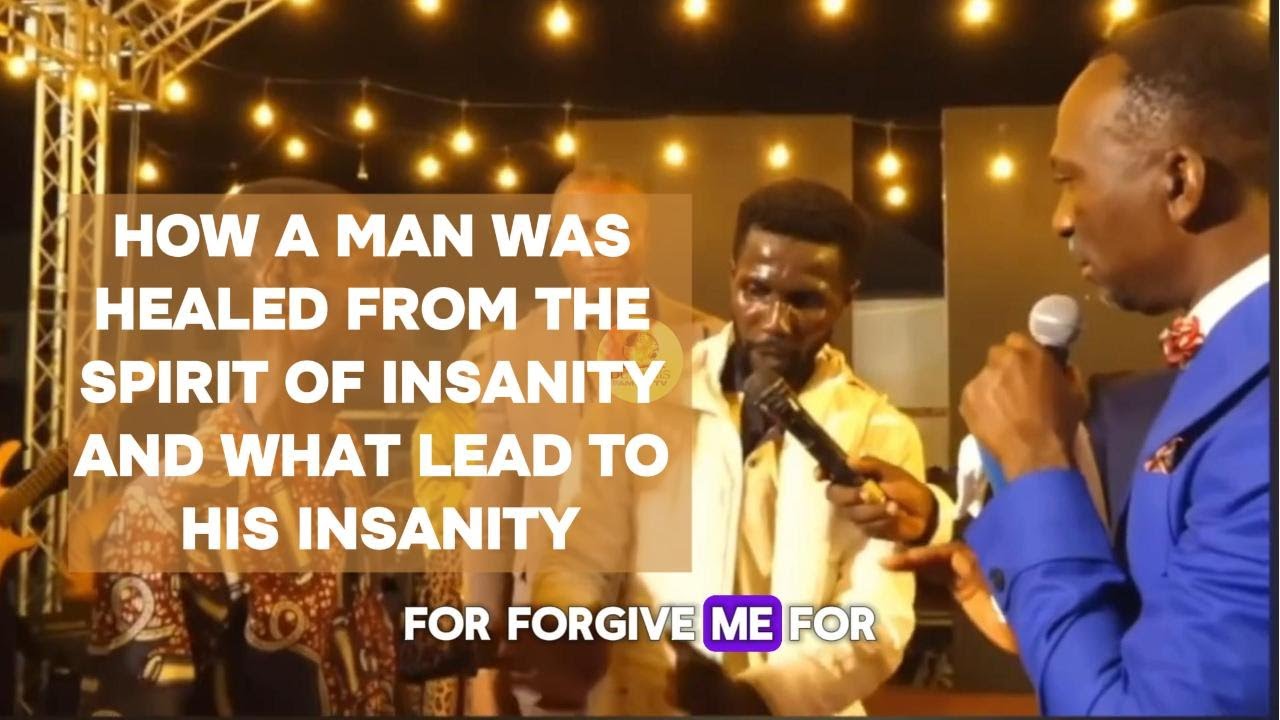 HOW A MAN WAS HEALED FROM THE SPIRIT OF INSANITY AND WHAT LEAD TO HIS ...