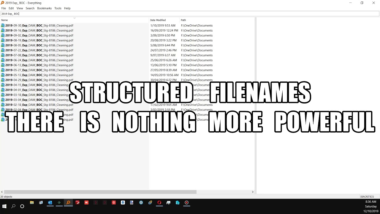 Filename Creator The Power Of Structured Filenames Youtube 8522