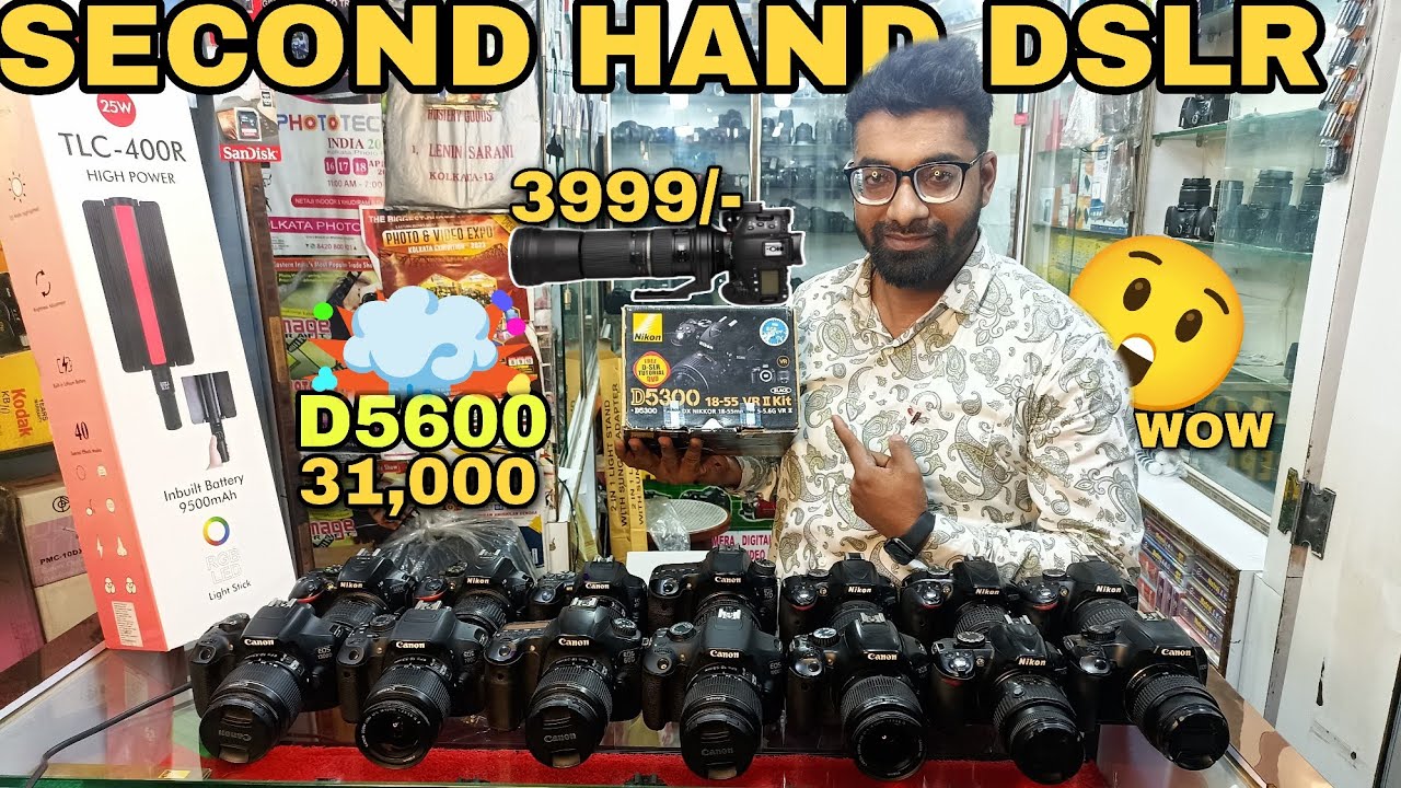 Cheapest price dslr camera in kolkata 📸| Second hand dslr Dslr in ...