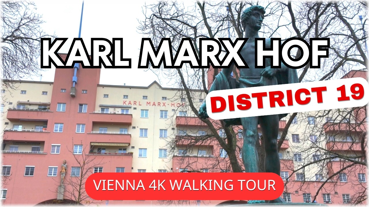 Karl Marx Hof Vienna - District 19 Virtual Autumn Walk in 4K - YouTube