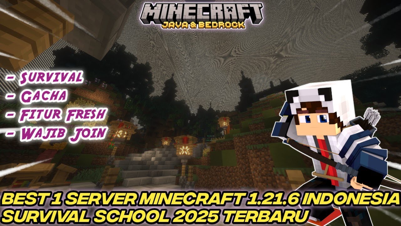 BEST 1 MINECRAFT SERVER INDONESIA 2025 TERBARU - MINECRAFT SERVER ...