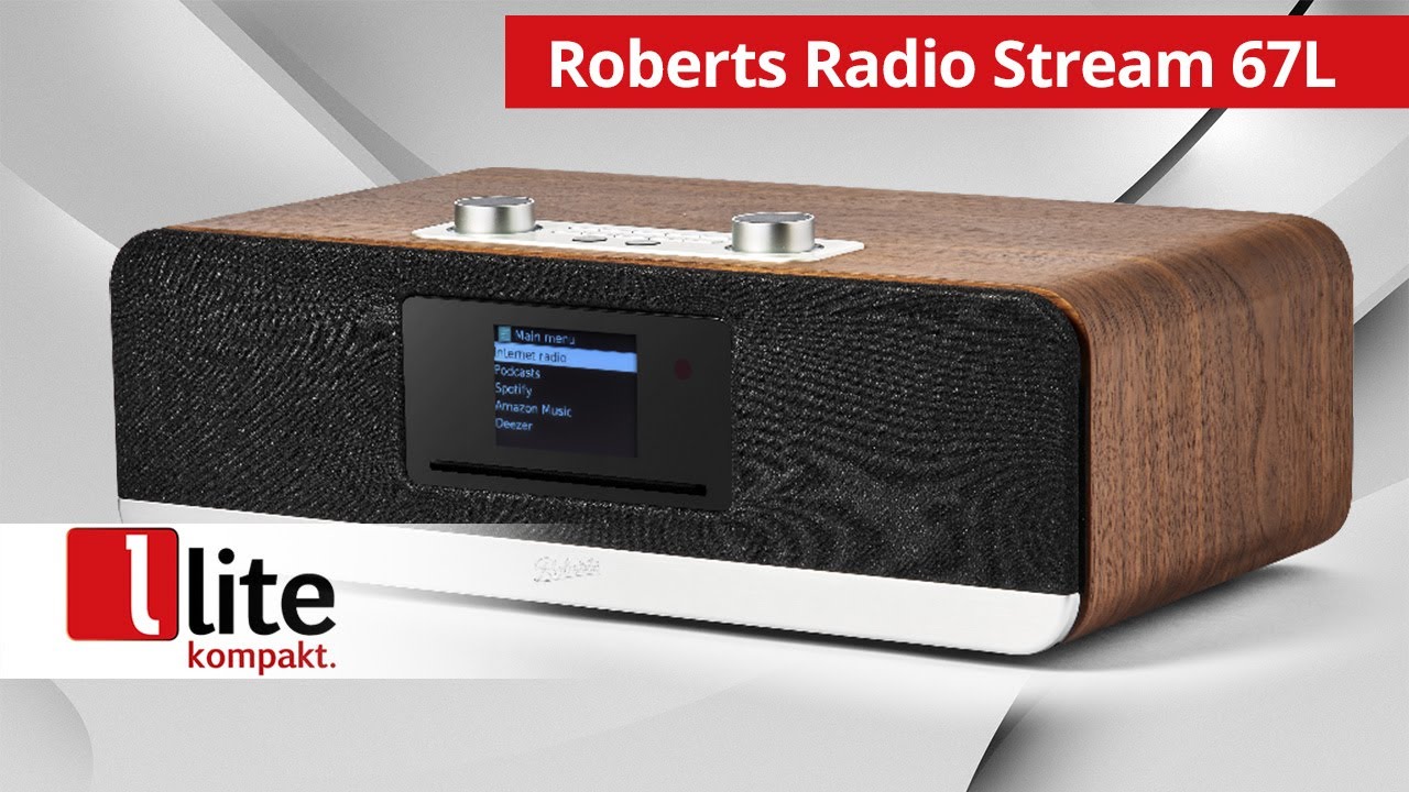 Roberts Radio Stream 67L – Audiosystem mit Radio- und Streaming ...