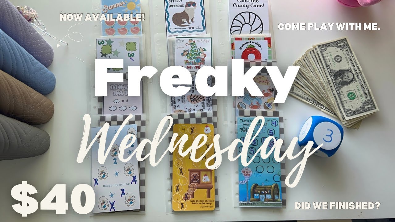 Freaky Wednesday $40 | Paying Off Debt | Saving Challenges - YouTube