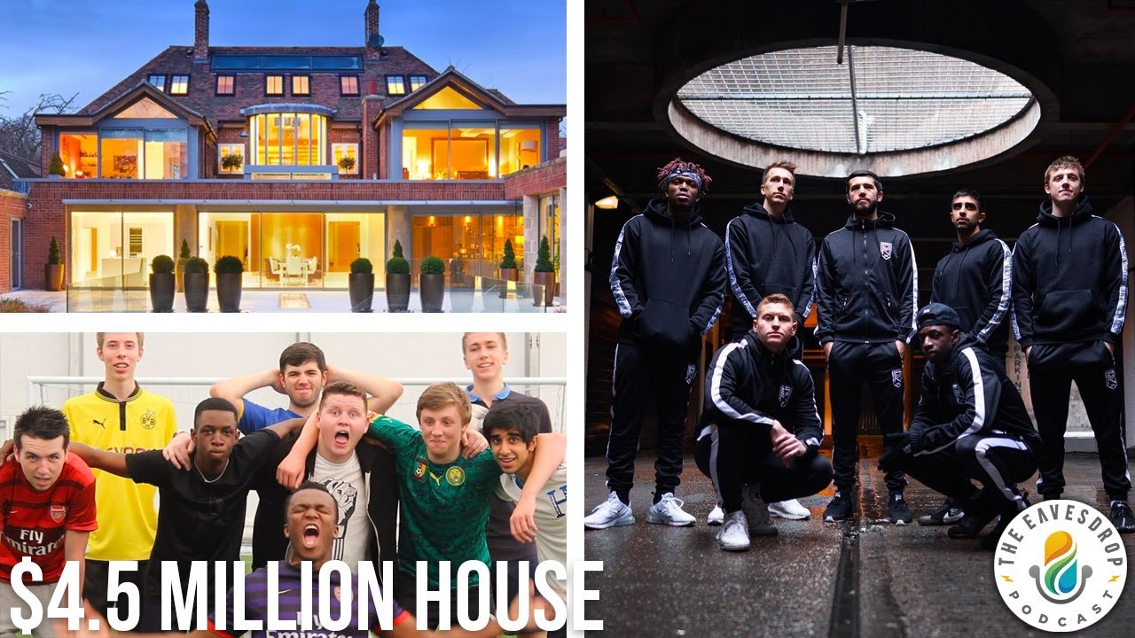 SIDEMEN'S TEAM HOUSE (THE EARLY DAYS STORIES) - YouTube