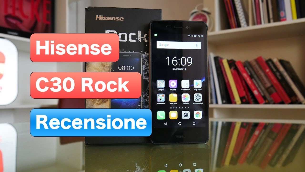 Recensione Hisense C30 The Rock - YouTube
