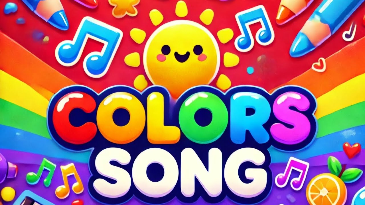 Colors Song: Learn About Colors with Fun and Catchy Rhymes! 🎶 - YouTube