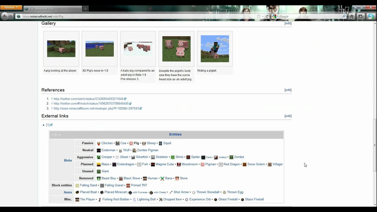 Minecraft Wiki/ ID List - YouTube