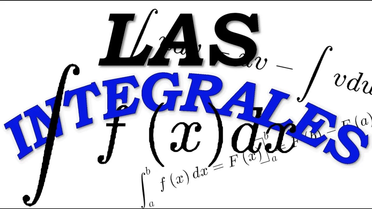 Descubre las Integrales: TODOS sus TIPOS y Cálculo - YouTube