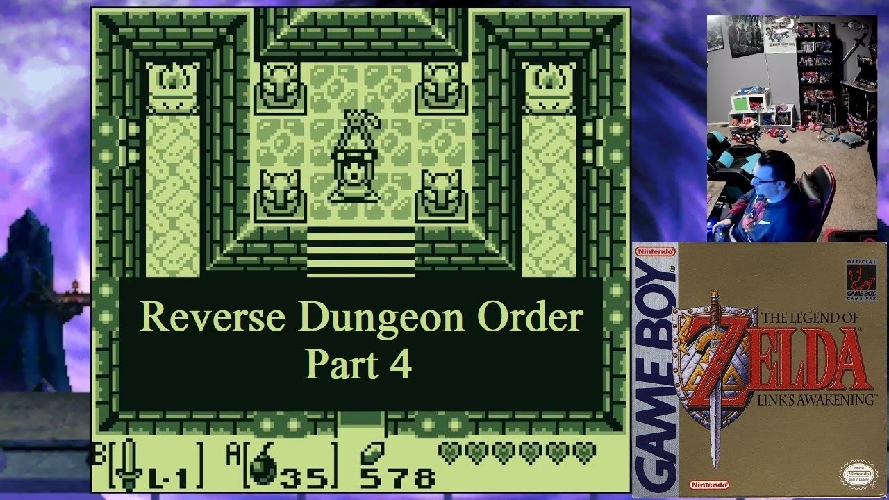 The Legend of Zelda: Link's Awakening Reverse Dungeon Order Part 4 ...