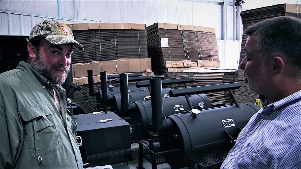 Tour of Yoder Smokers Manufacturing Plant - YouTube