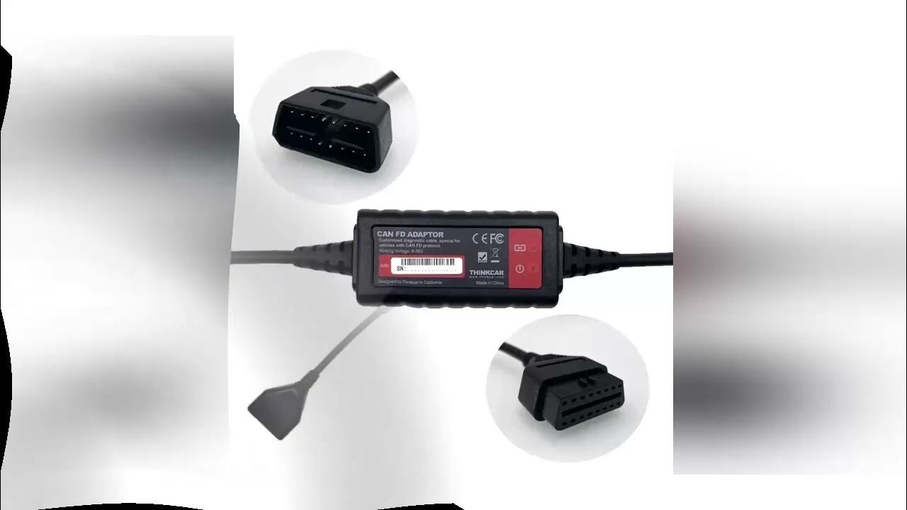 THINKCAR CAN FD Connector Adapter for Thinktool Scanner Vehicle ...