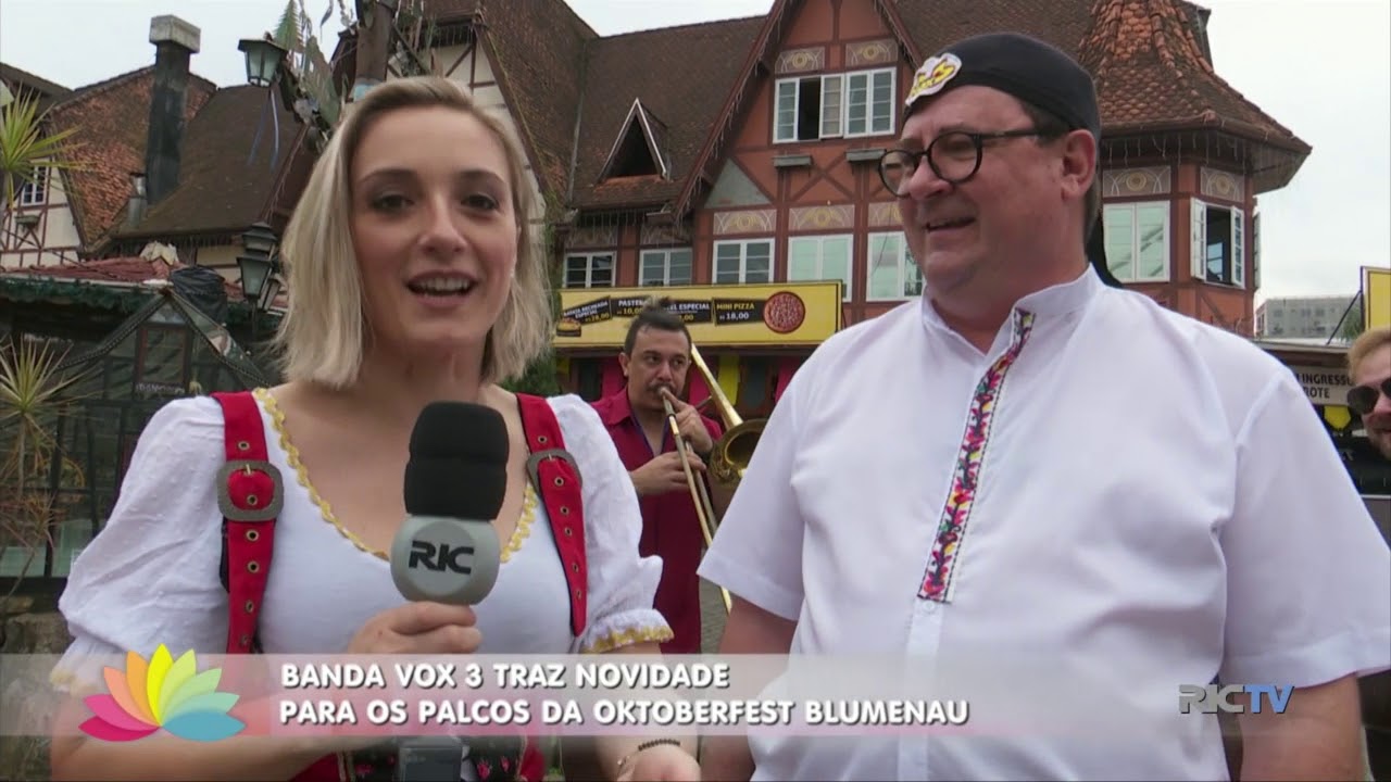 Banda Vox 3 traz novidade para os palcos da Oktoberfest Blumenau - YouTube