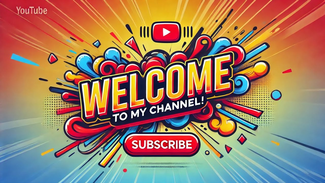 Welcome to my channel ️Our first video on YouTube - YouTube