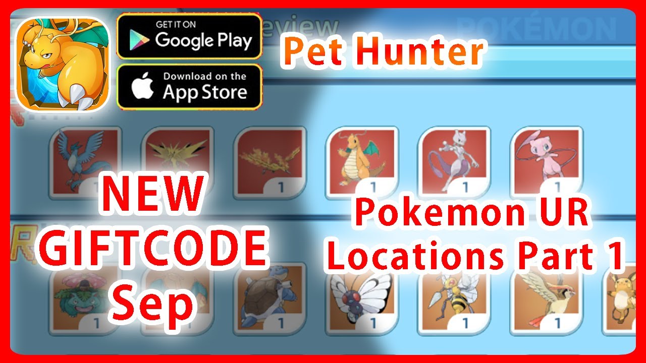 Elf Explorer(Pet Hunter) New Giftcode & Pokemon UR Locations Part 1 ...