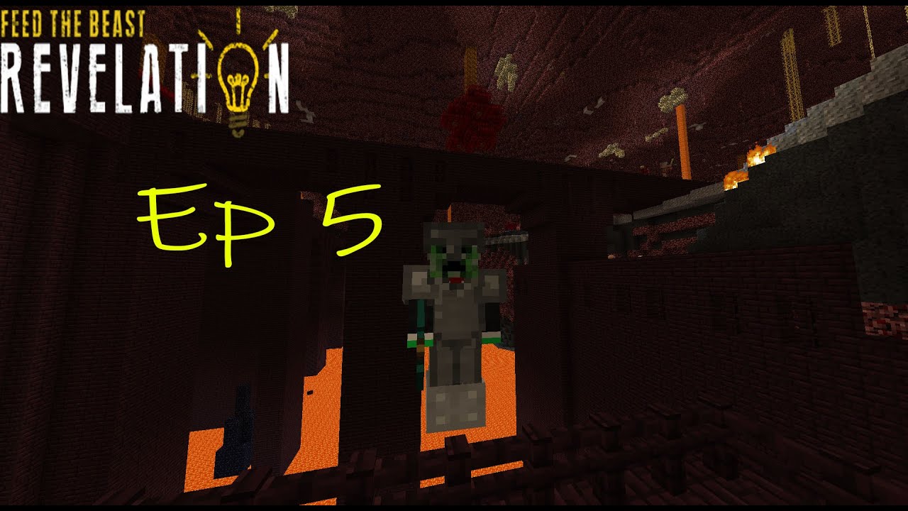FTB Revelation/ Minecraft Mods 1.12.2/ Capitulo 5/ El Nether - YouTube