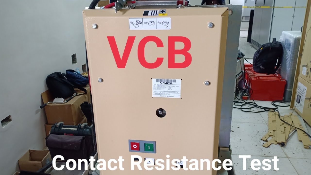 13.8kv Contact Resistance Test / Vacuum Circuit Breaker (VCB) -TELDAR ...