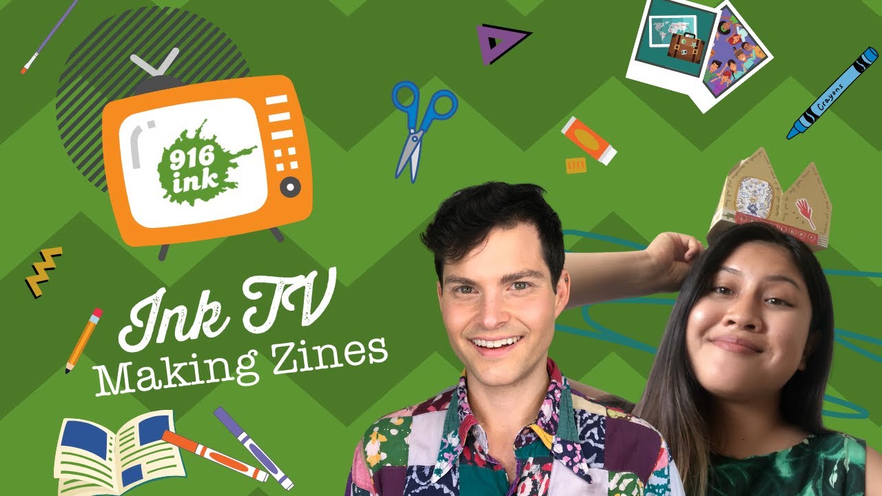 Creative Writing For Kids: Making Zines! - YouTube