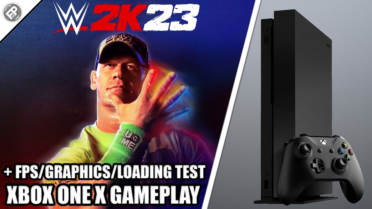 WWE 2K23 - Xbox One X Gameplay + FPS Test - YouTube
